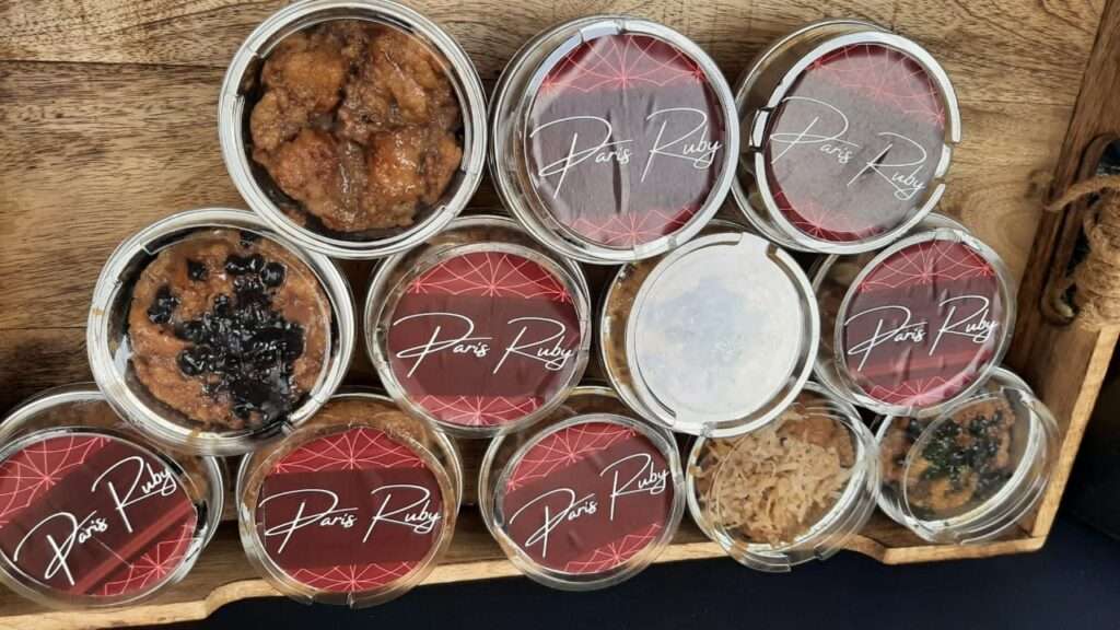 4oz Paris Ruby Bread Pudding Loaf (10 Pack Minimum) - Paris Ruby