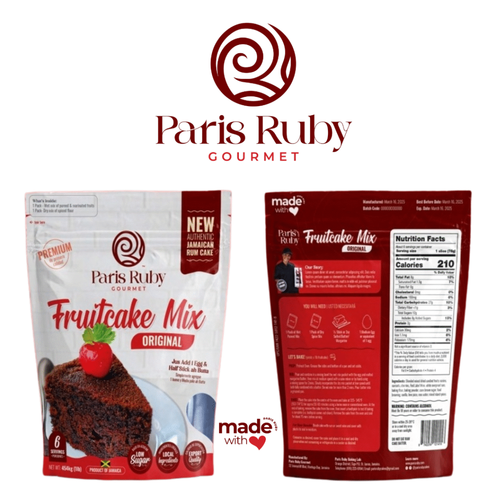 Paris Ruby Fruitcake Mix - Paris Ruby